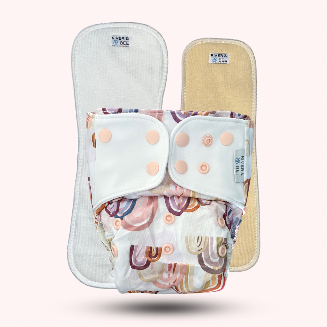Over The Rainbow 2.0 Modern Cloth Nappy - British Owned – River & Bee UK
